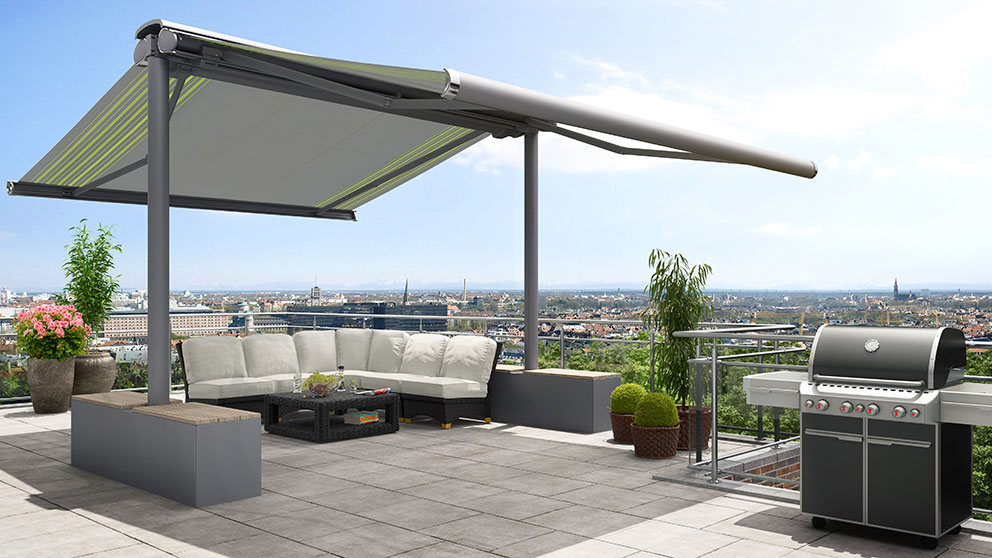 Freistehende Markisen | Hebar GmbH, Monheim am Rhein